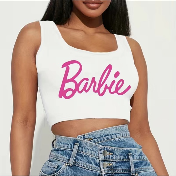 Tops | Barbie Crop Top | Poshmark